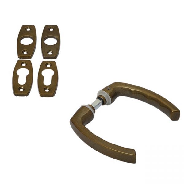 Kvaka PVC za Metalna Vrata Sampanj 3079 - B.O.S. Shop